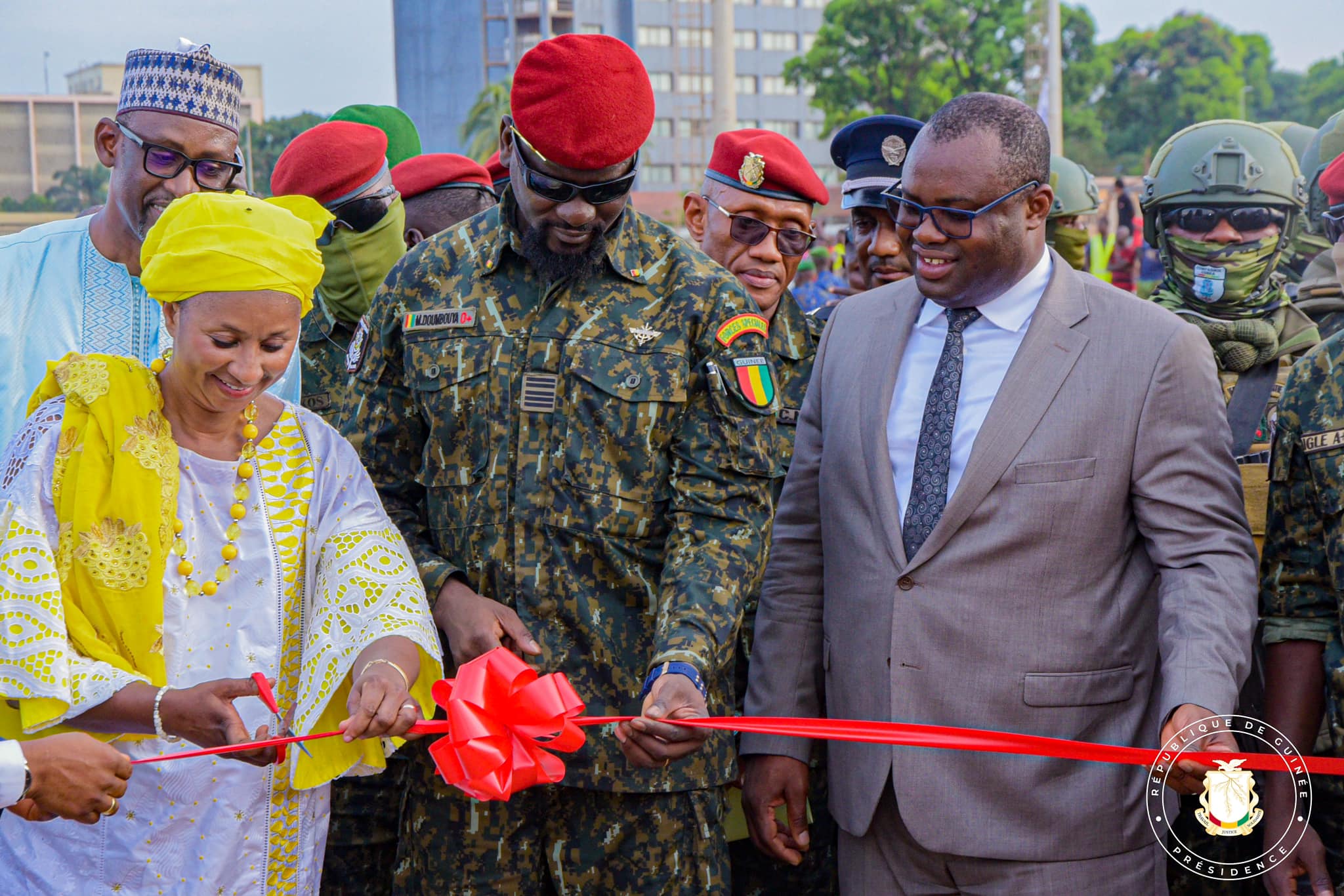Guinée/Transport : Le Président de la Transition colonel Mamadi ...