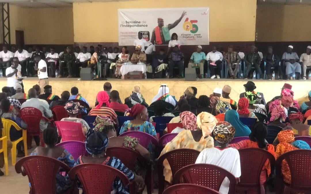 Forécariah/Semaine de l’indépendance: le chef de cabinet du MATD ...