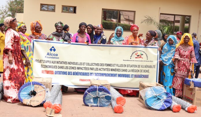 Boké: Plus de 50 femmes vulnérables bénéficient de l’appui de l'ONG RJLG - AGP GUINEE