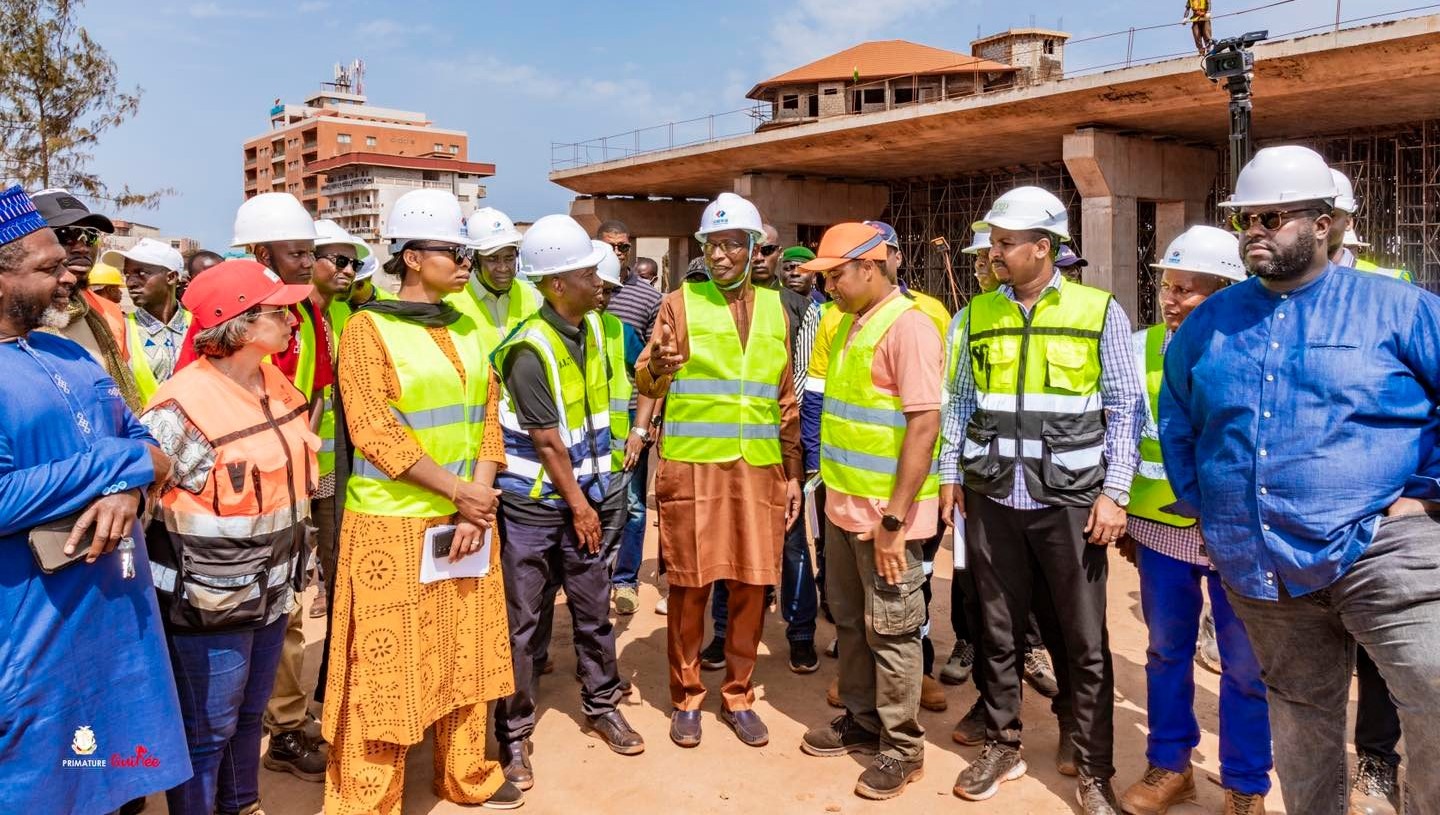 Guinée: Le PM sur le chantier de construction de l'échangeur de Bambeto ...