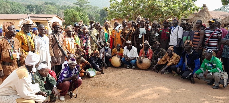 Kissidougou: Les chasseurs traditionnels expriment leur soutien au ...