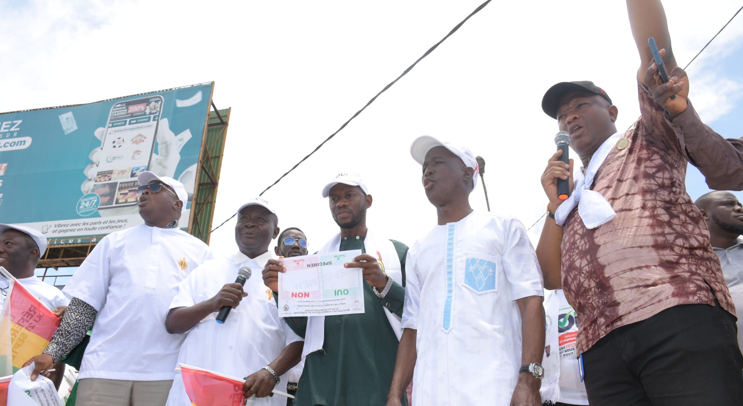 Conakry/Gbéssia : L'autorité communale clôture en apothéose la campagne ...