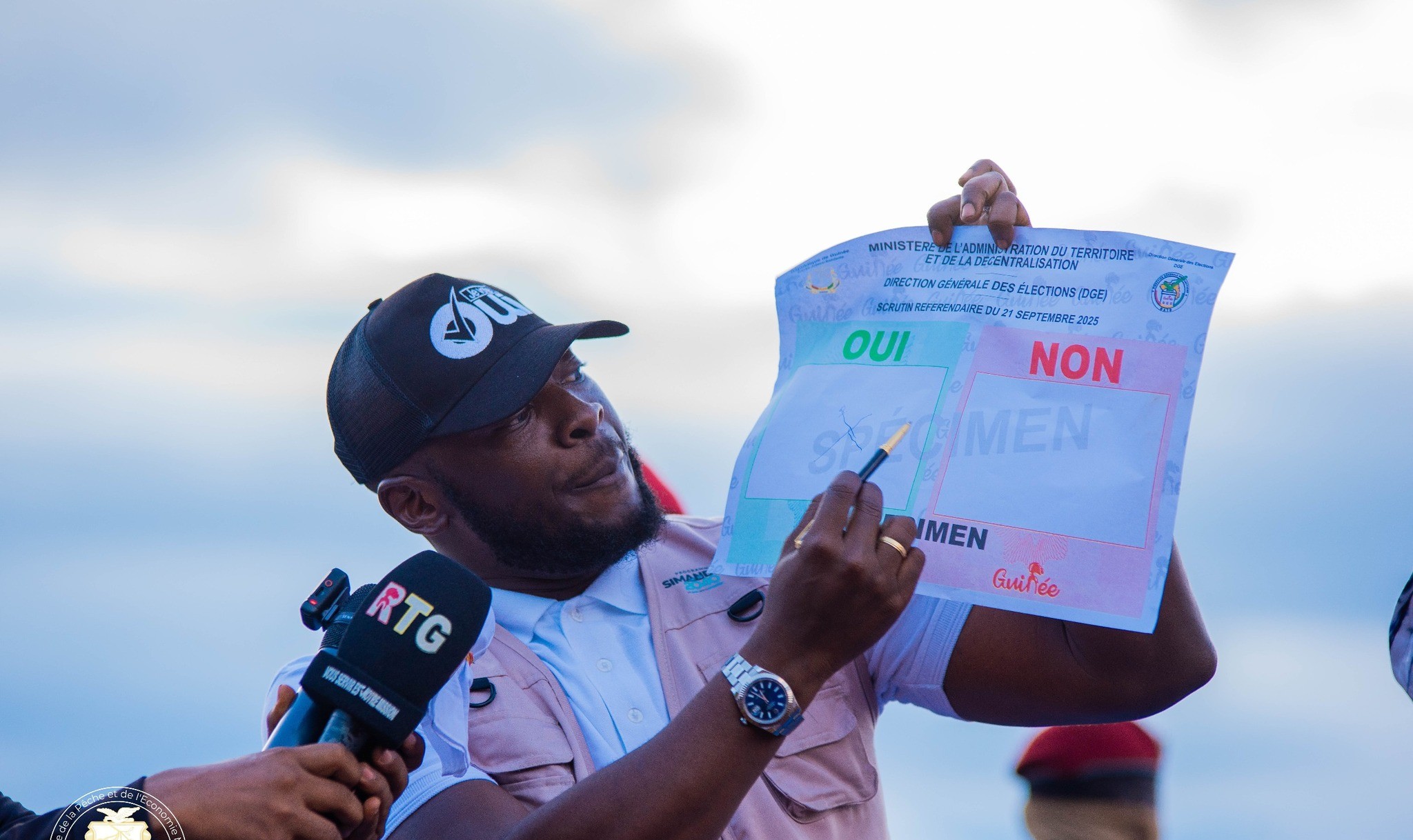 Yomou/Référendum : Général Amara Camara lance la campagne devant une ...