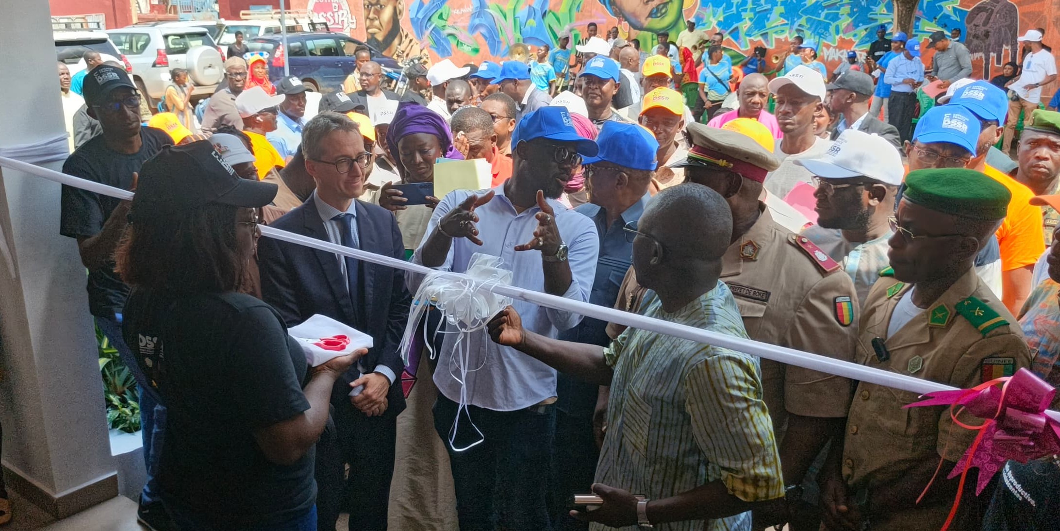 Boké : Le CECOJE remis à la Jeunesse après sa rénovation par Expertise France