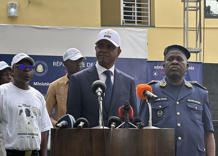 Dixinn/Sécurité: Le ministre Bachir Diallo inaugure le nouveau siège de ...