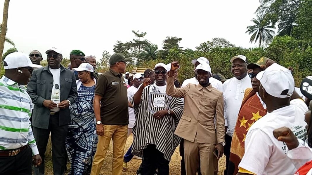 Yomou/Présidentielle 2025 : Forte mobilisation en soutien au candidat ...