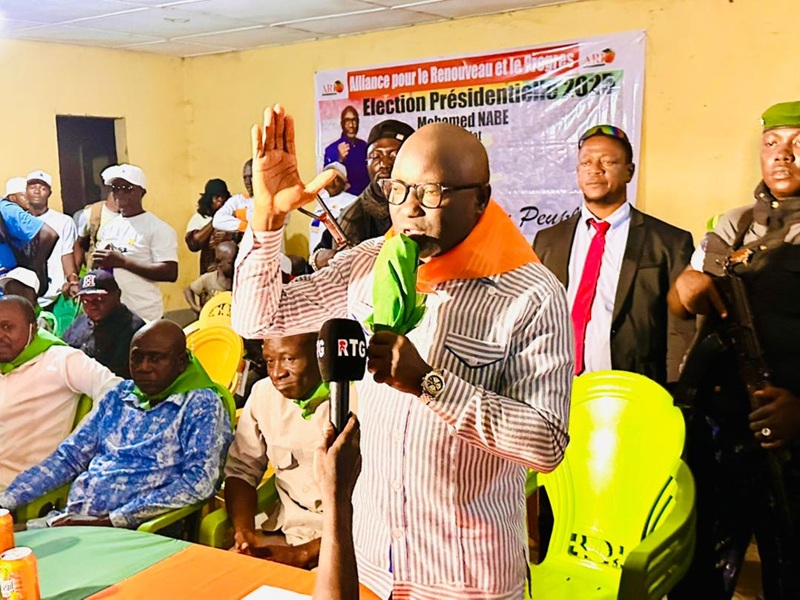 Yomou/Campagne présidentielle: Le leader de l’ARP promet d’accompagner ...