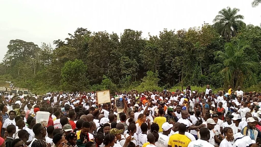 Yomou/Présidentielle 2025 : Forte mobilisation en soutien au candidat ...